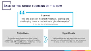 Introduction to the MI-GSO | PCUBED Service Innovation Study | PPTX
