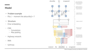 [study] character aware neural language models | PPT