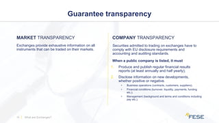 181115 what are exchanges final | PPT