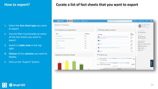 LeanIX Inventory: Import & Export | PPTX