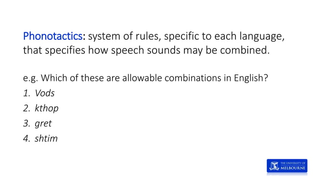Pronunciation and syllables | PPTX