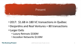 A brief history of Venture Capital in Quebec | PPTX | Venture Capital ...
