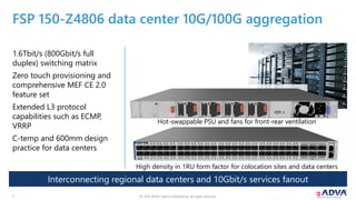 Application-optimized 100G demarcation and aggregation | PDF