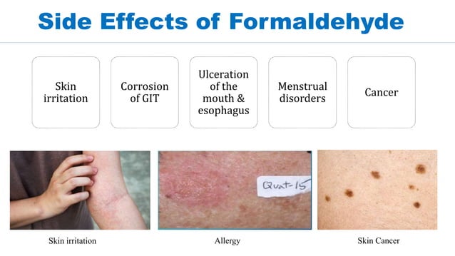 Formaldehyde & Ethoxylated Ingredients | PPTX