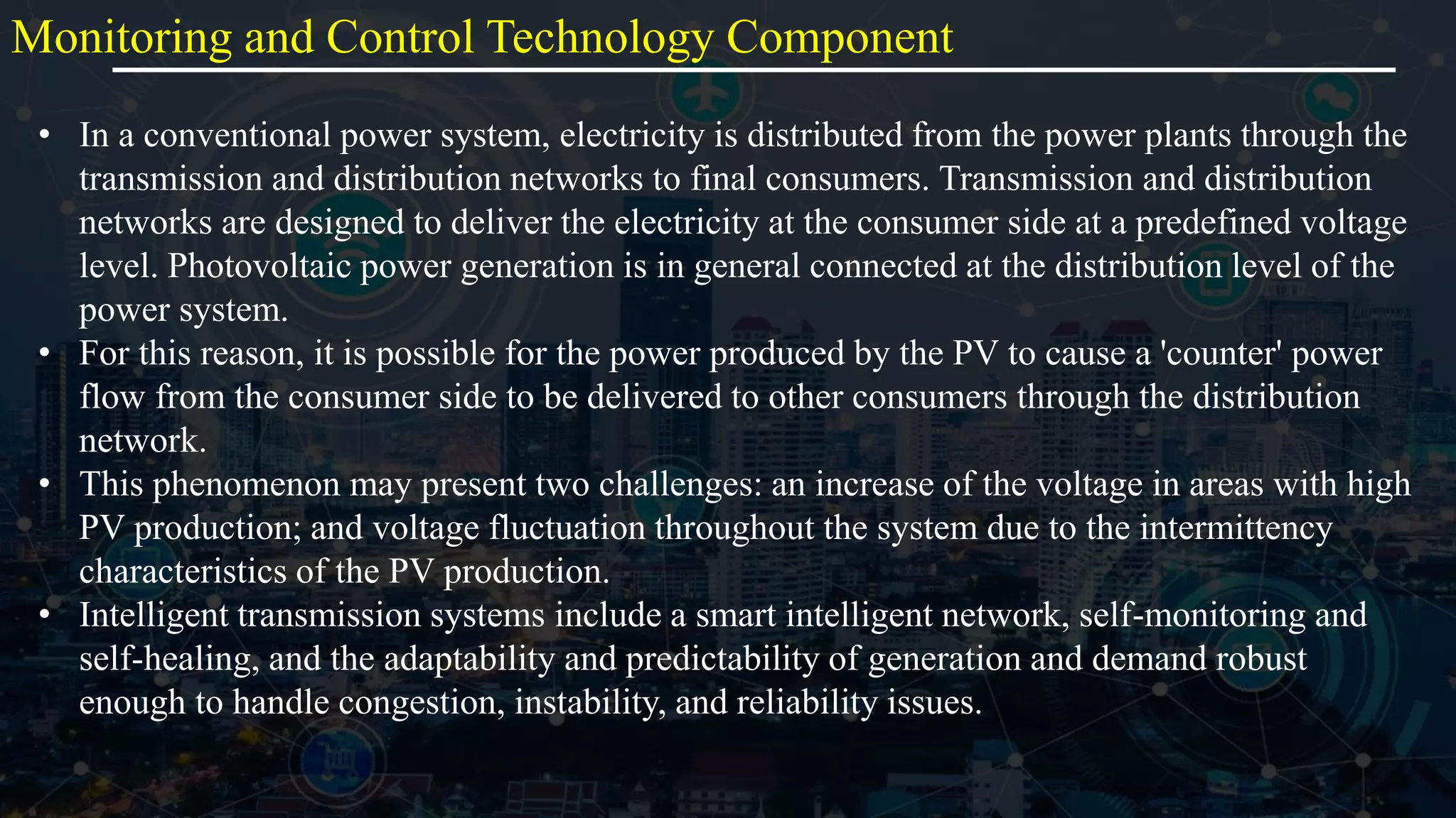 Smart Grid Components Control Elements & Smart Grid Technology | PPTX