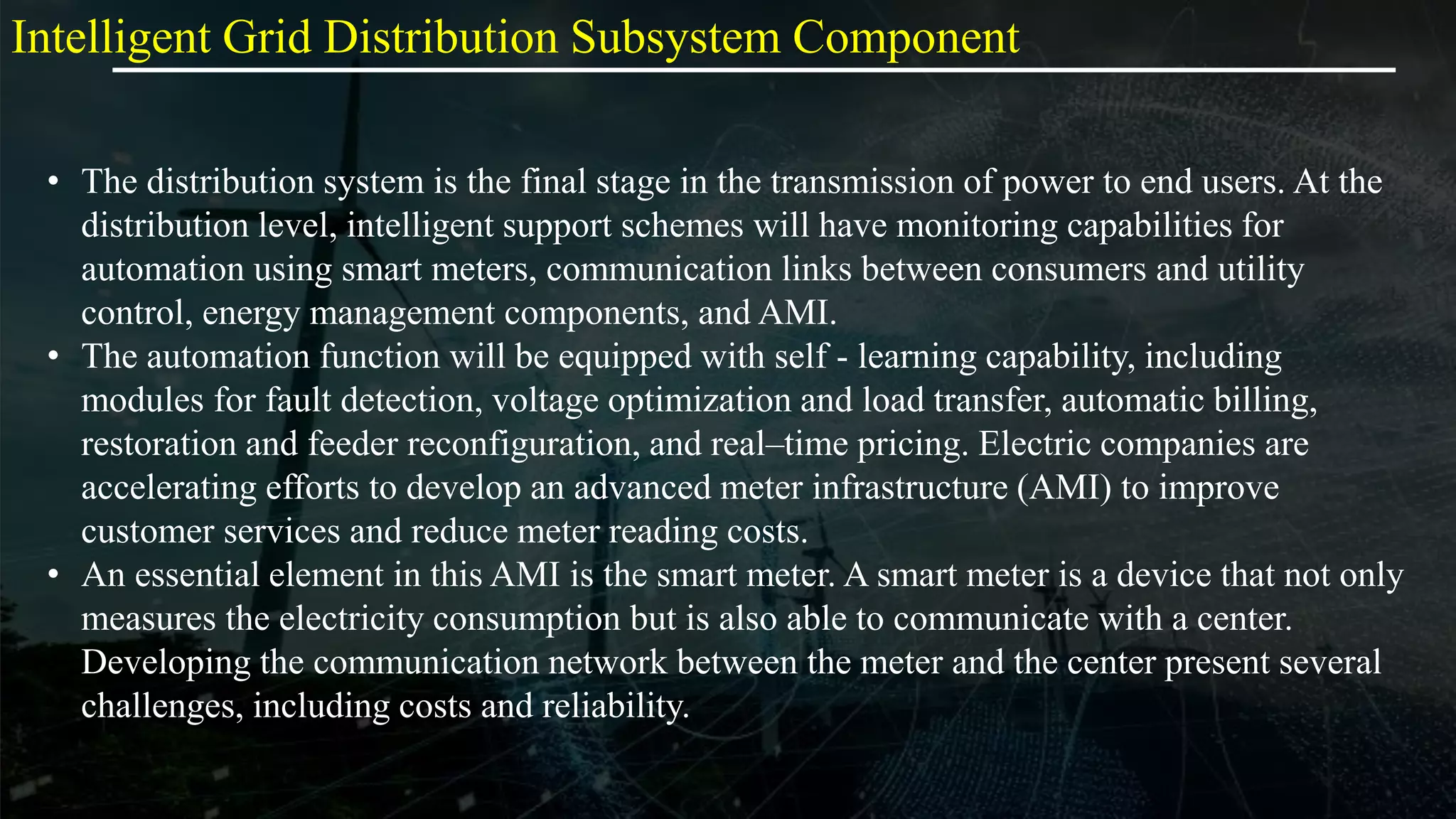 Smart Grid Components Control Elements & Smart Grid Technology | PPTX | Internet of Things ...