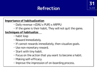 How To Design Gaming-Habit (14-Dec-2018, the Study Session of GAME UI ...