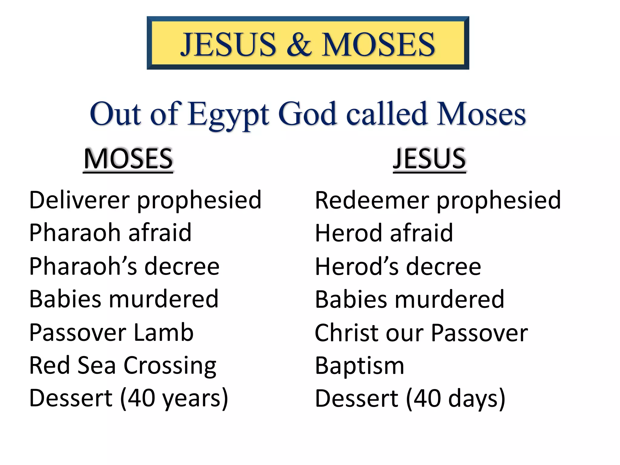 Out of Egypt - Matthew 2:13-15 | PDF