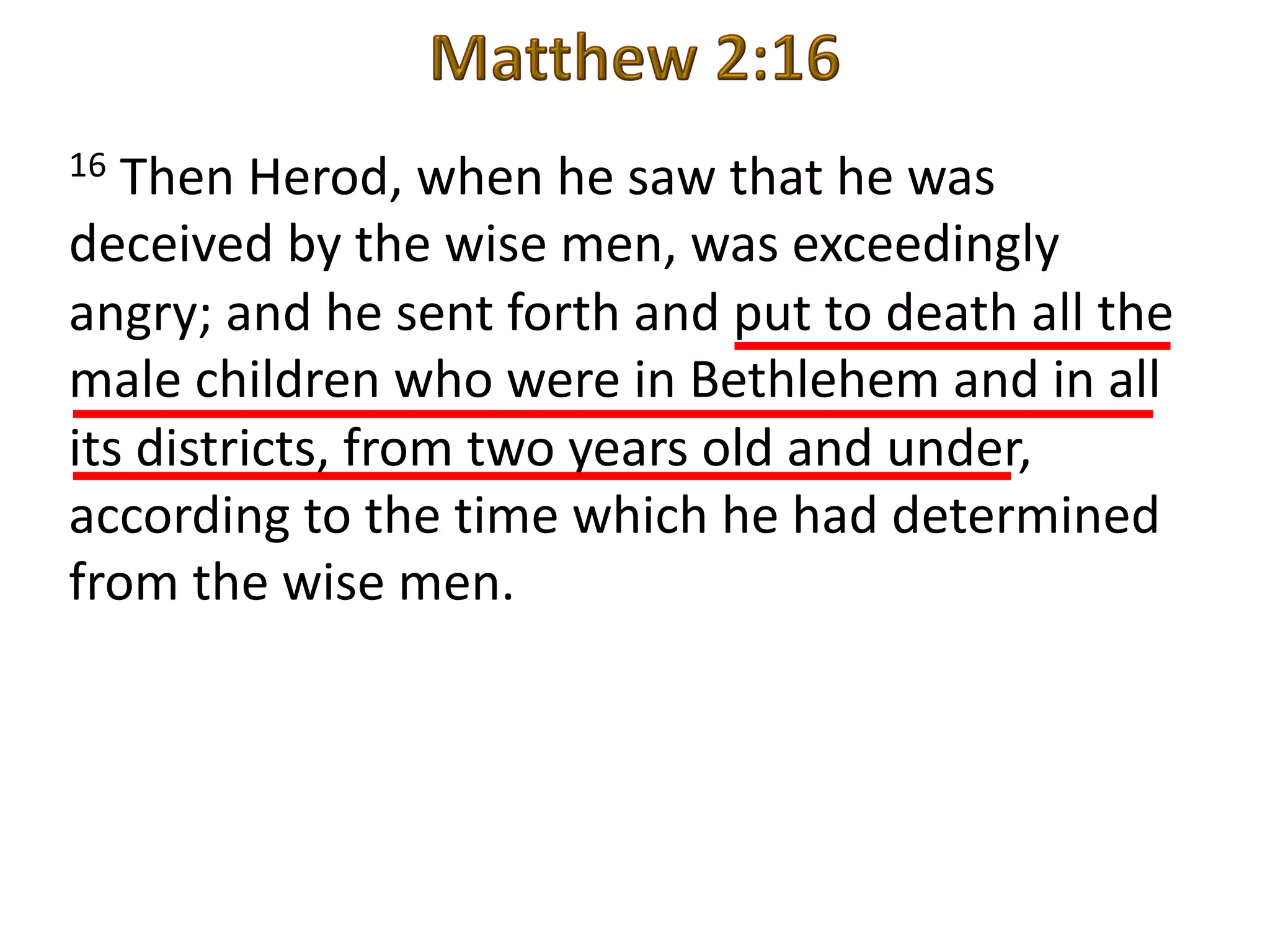 Out of Egypt - Matthew 2:13-15 | PDF