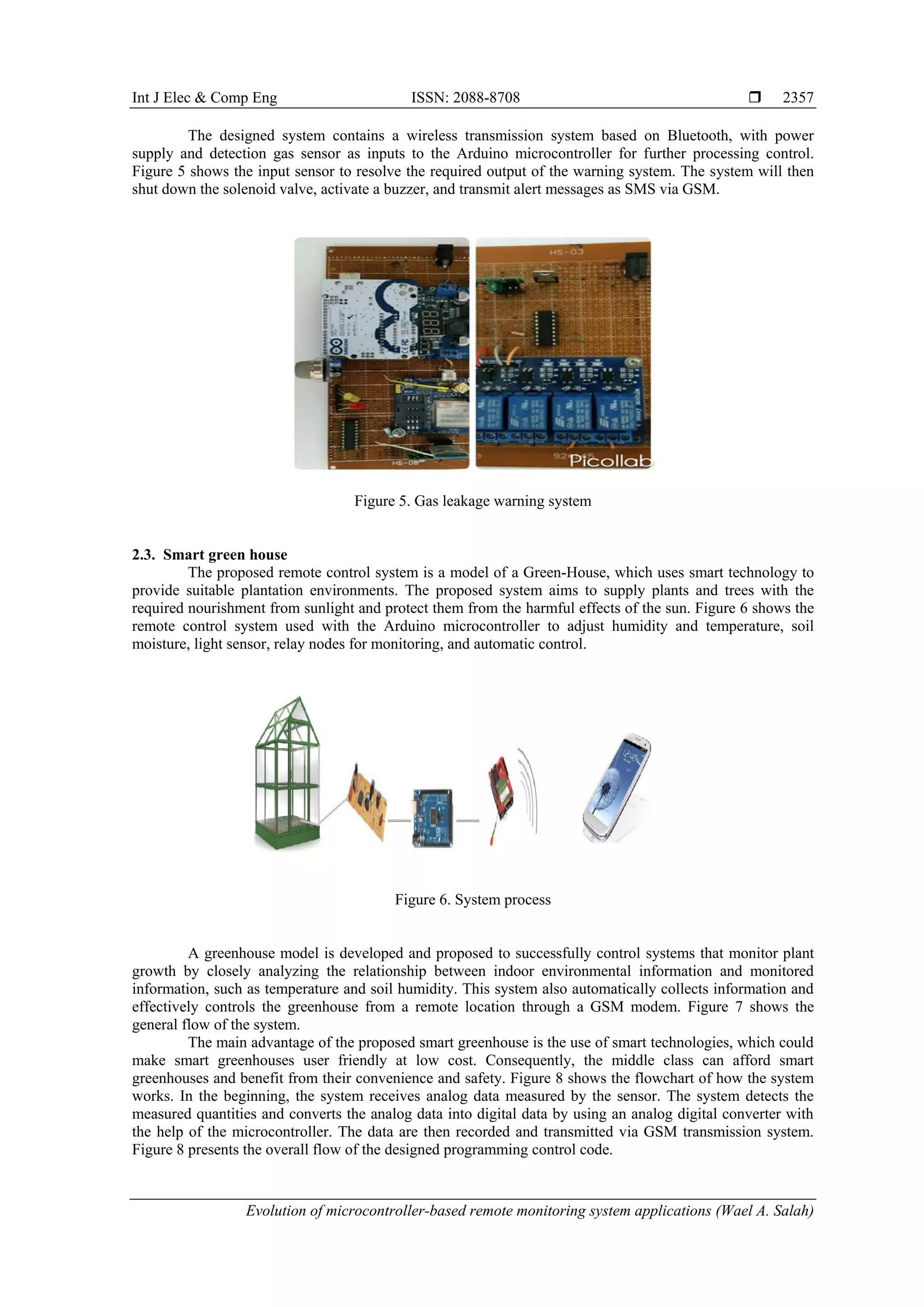 Evolution Of Microcontroller Based Remote Monitoring System