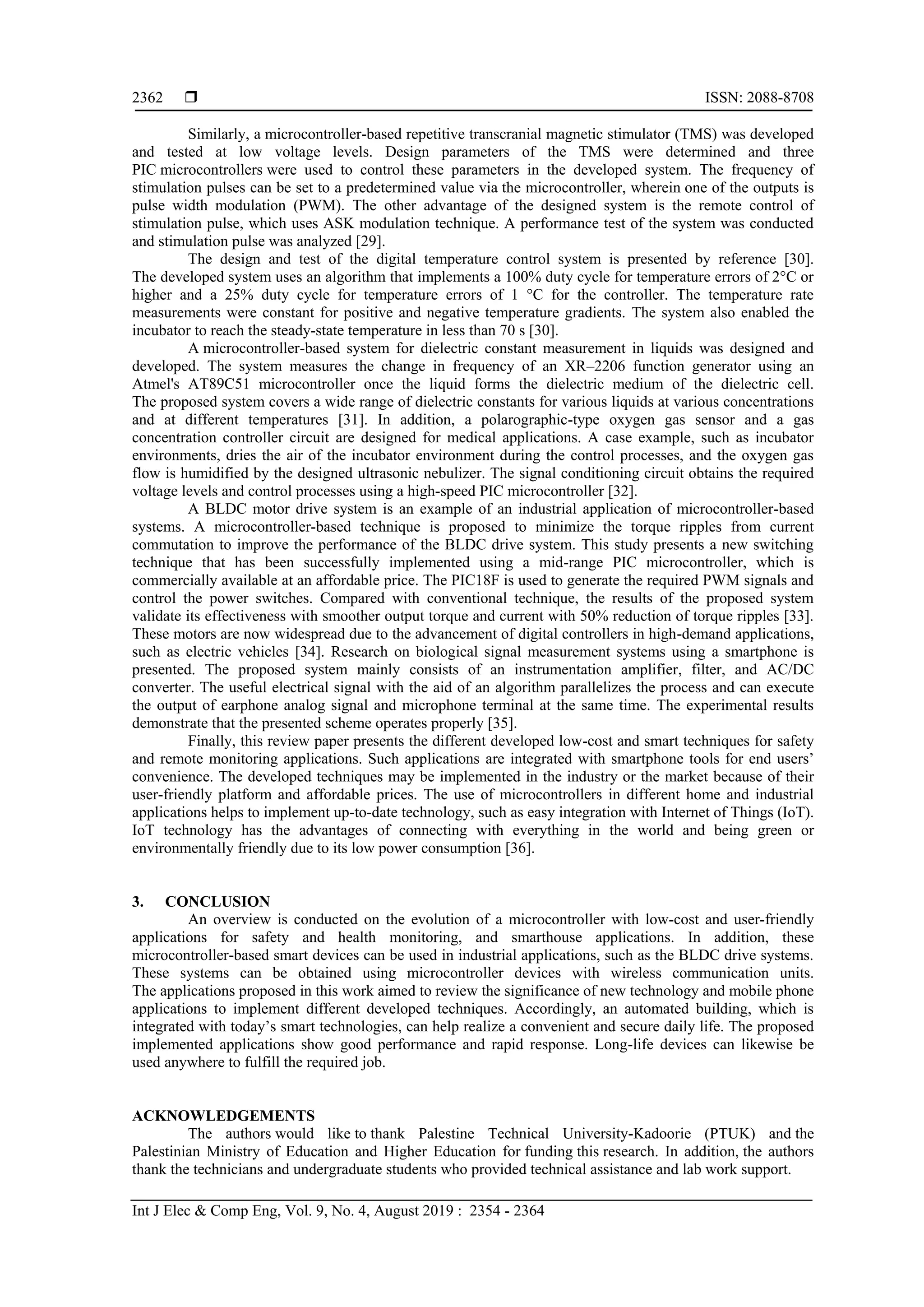 Evolution of Microcontroller-based Remote Monitoring System ...