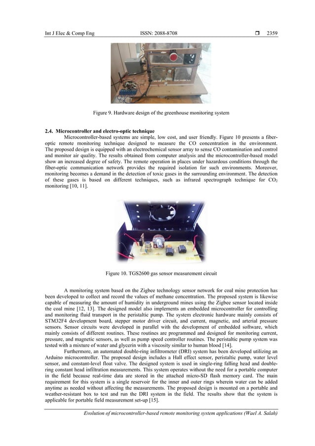 Evolution of Microcontroller-based Remote Monitoring System ...