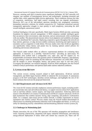 AI-DRIVEN MULTI-AGENT SYSTEM FOR QOS OPTIMIZATION IN 6G INDUSTRIAL ...