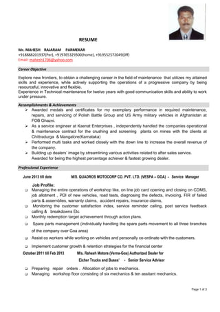 RESUME | DOCX