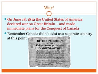 War of 1812 | PPT