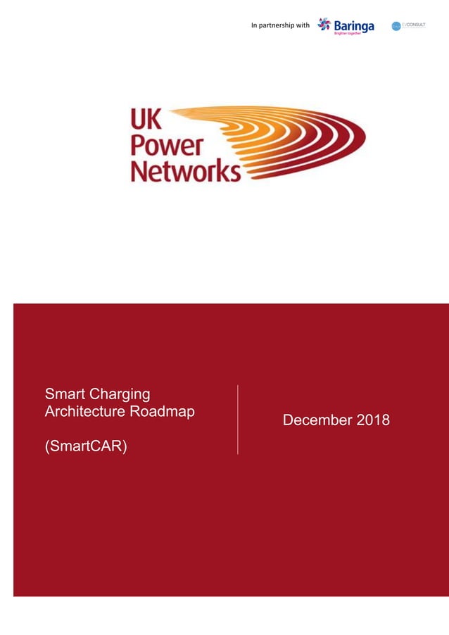 UKPN Smart Charging Architecture Roadmap EVConsult | PDF