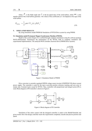 Advanced Optimal PSO, Fuzzy and PI Controller with PMSM and WTGS at 5Hz Side of Generation and ...