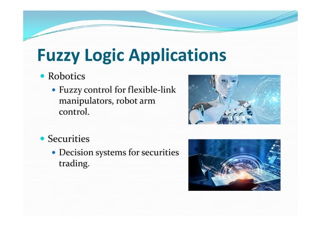 applications of fuzzy logic ransher | PPT