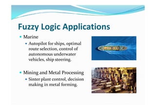 applications of fuzzy logic ransher | PPT