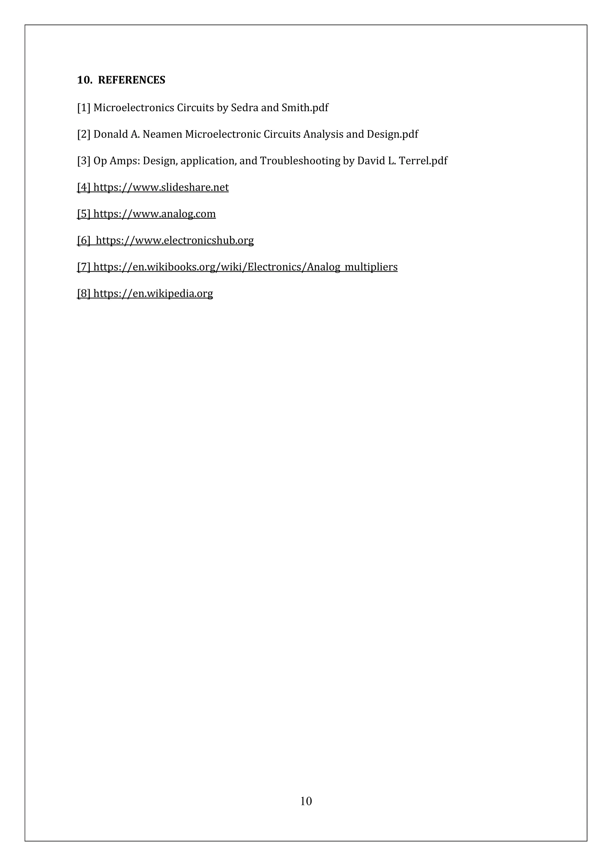 Log Antilog Amplifiers By Ransher Pdf Computer Networking Computing