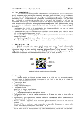 QR code based two-factor authentication to verify paper-based documents | PDF