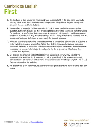 181491 cambridge-english-first-fce-from-2015-writing-part-1 | PDF