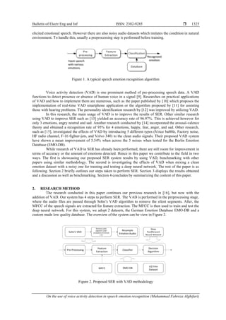 On the use of voice activity detection in speech emotion recognition | PDF