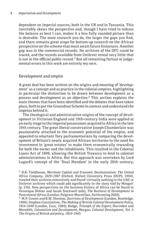 Imperialism And Development The East African Groundnut Scheme Its ...