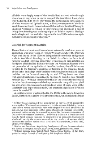 Imperialism And Development The East African Groundnut Scheme Its ...
