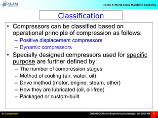181687093 air-compressor-ppt (1) | PPT | Automotive