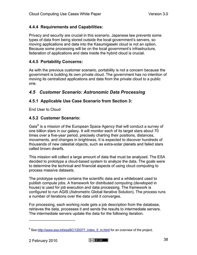 Cloud Computing Use Cases Whitepaper | PDF