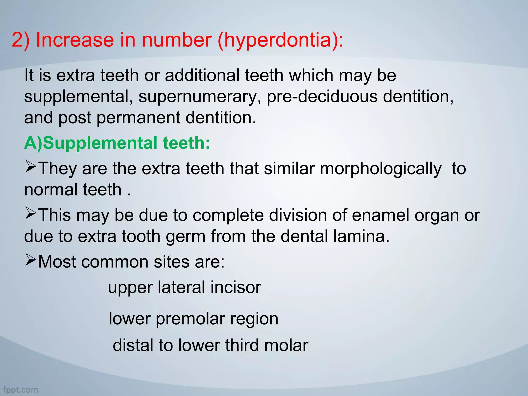 developmental anomalies of teeth | PPT
