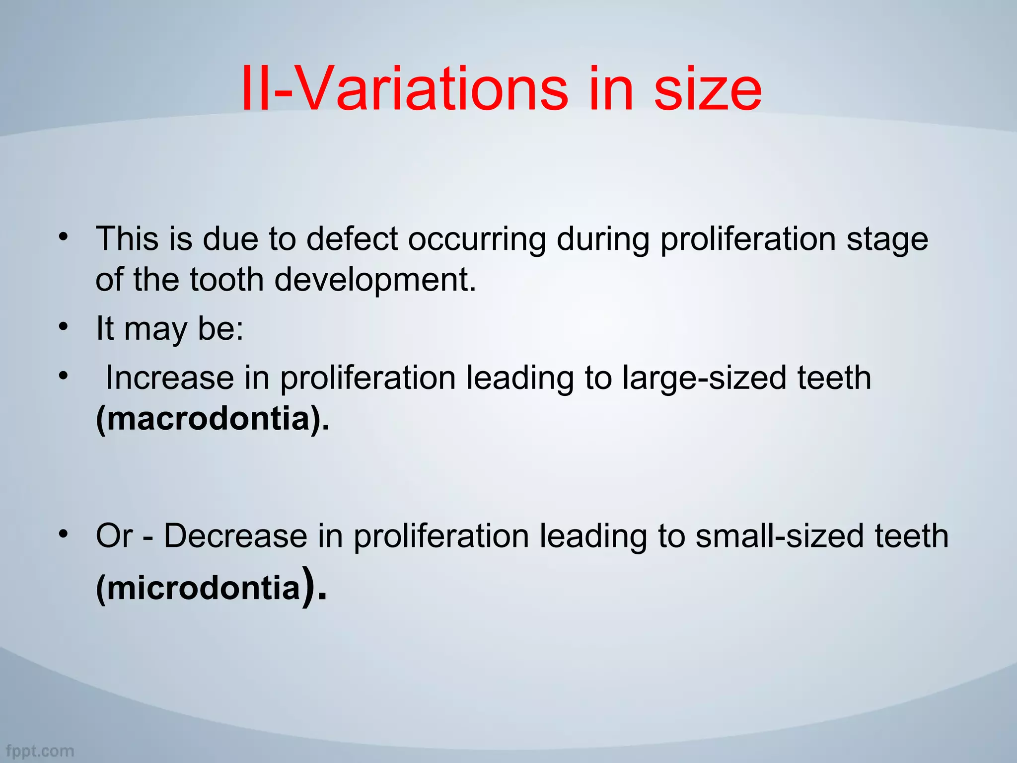 developmental anomalies of teeth | PPT