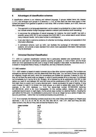 Universal Decimal Classification Abridged Edition Pd 10002003 Ring ...