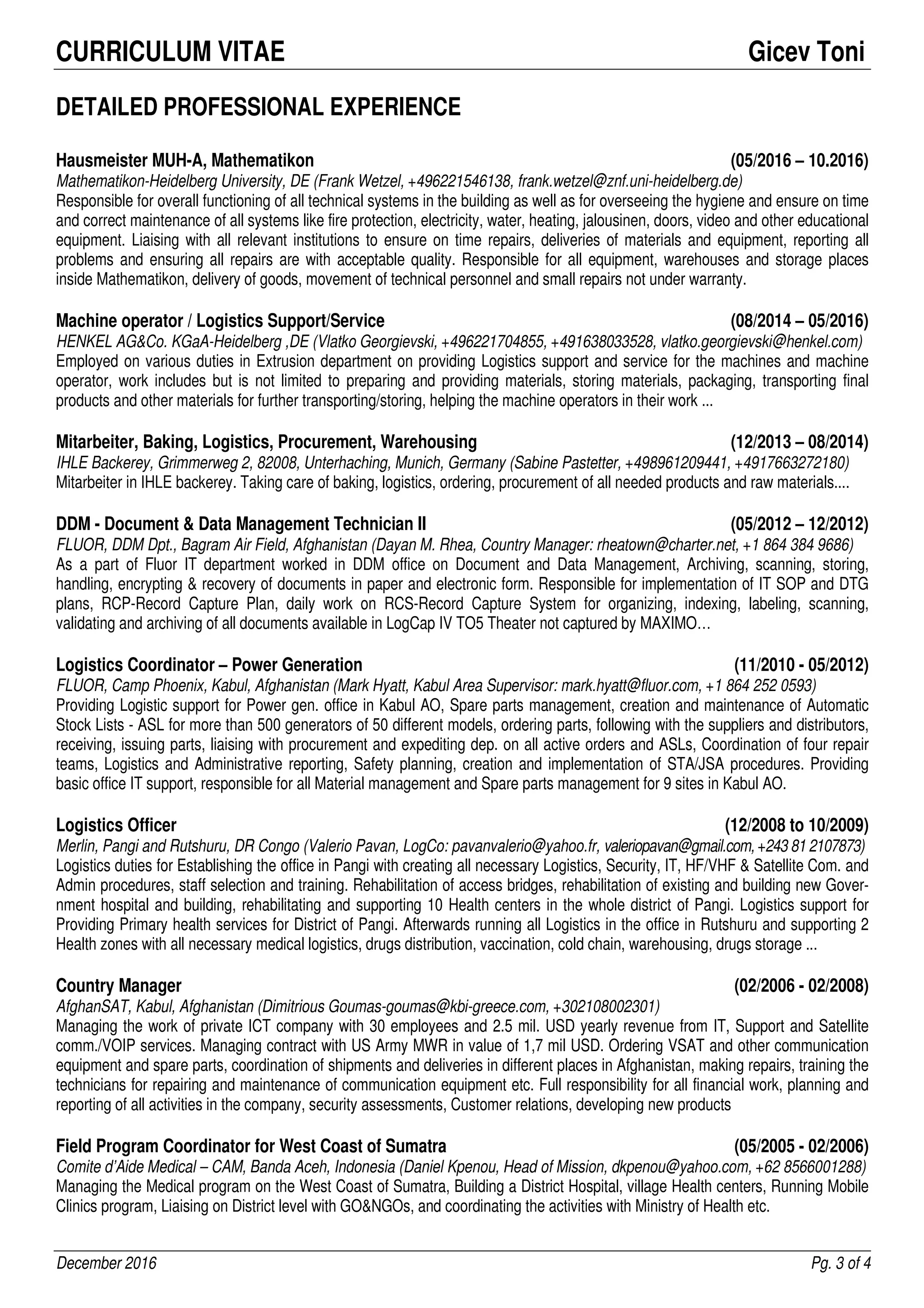__Gicev Toni - CV - Dec 16 - EN | PDF