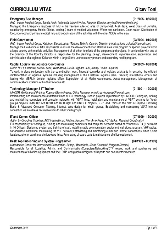 __Gicev Toni - CV - Dec 16 - EN | PDF