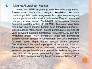 Spektroskopi NMR | PPTX