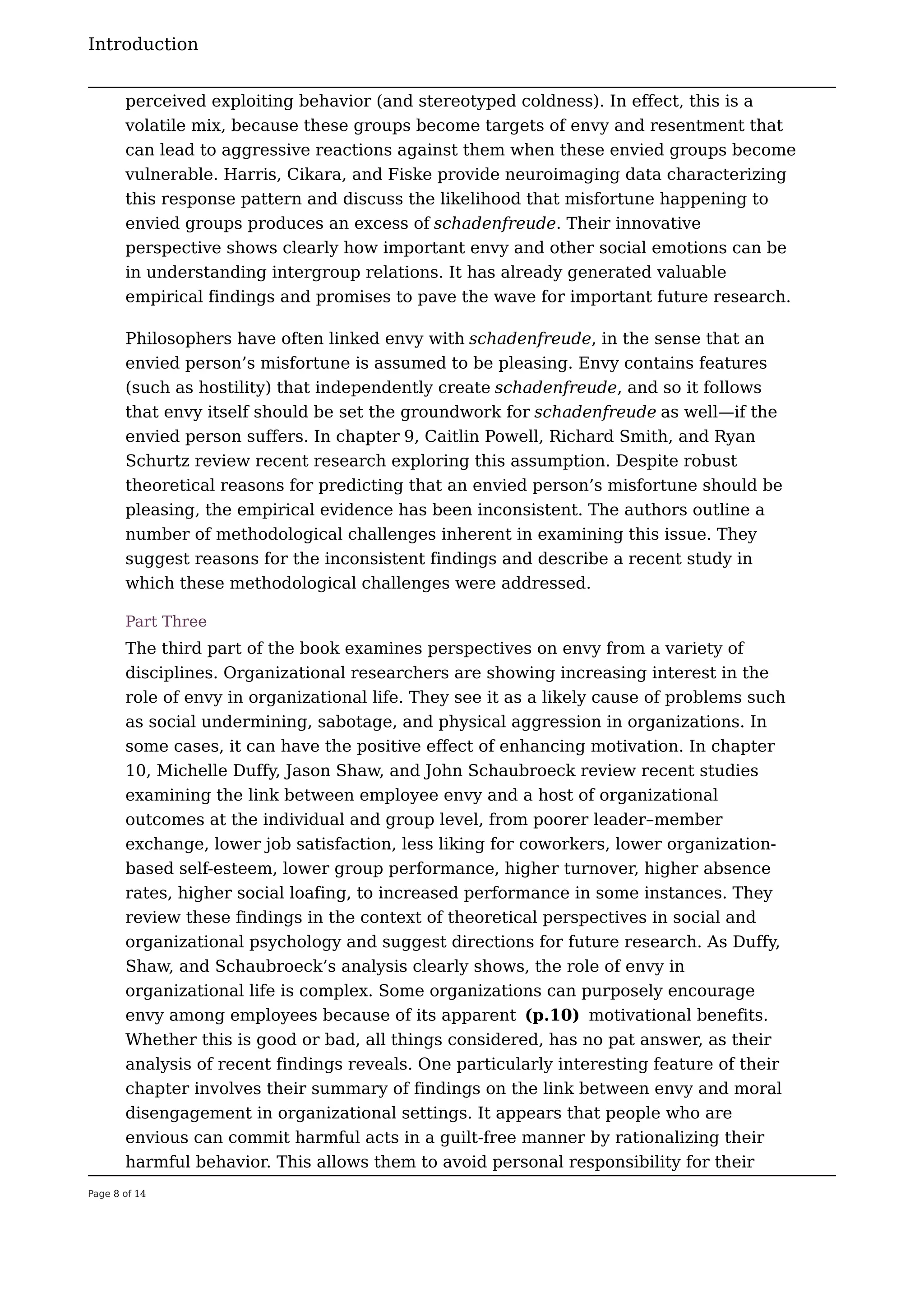 Envy Theory And Research Online Richard Smith Editor | PDF