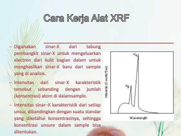 Analisis XRD dan XRF | PPTX
