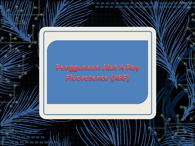 Analisis XRD dan XRF | PPTX