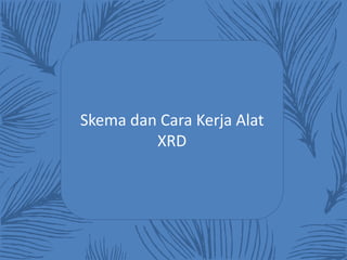 Analisis XRD dan XRF | PPTX