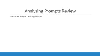 Paragraph Structure | PPTX | Women\'s Outerwear | Women\'s Clothing