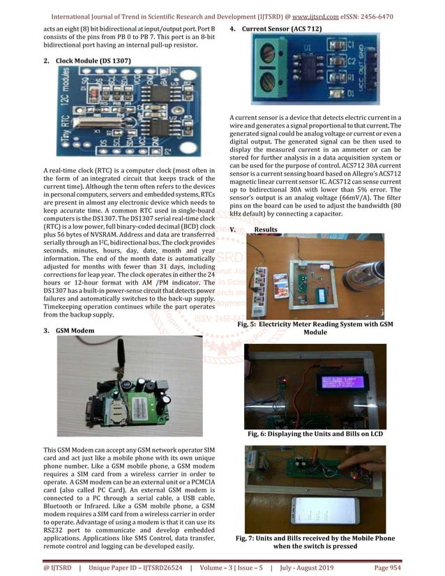 Electricity Meter Reading Using Gsm Pdf