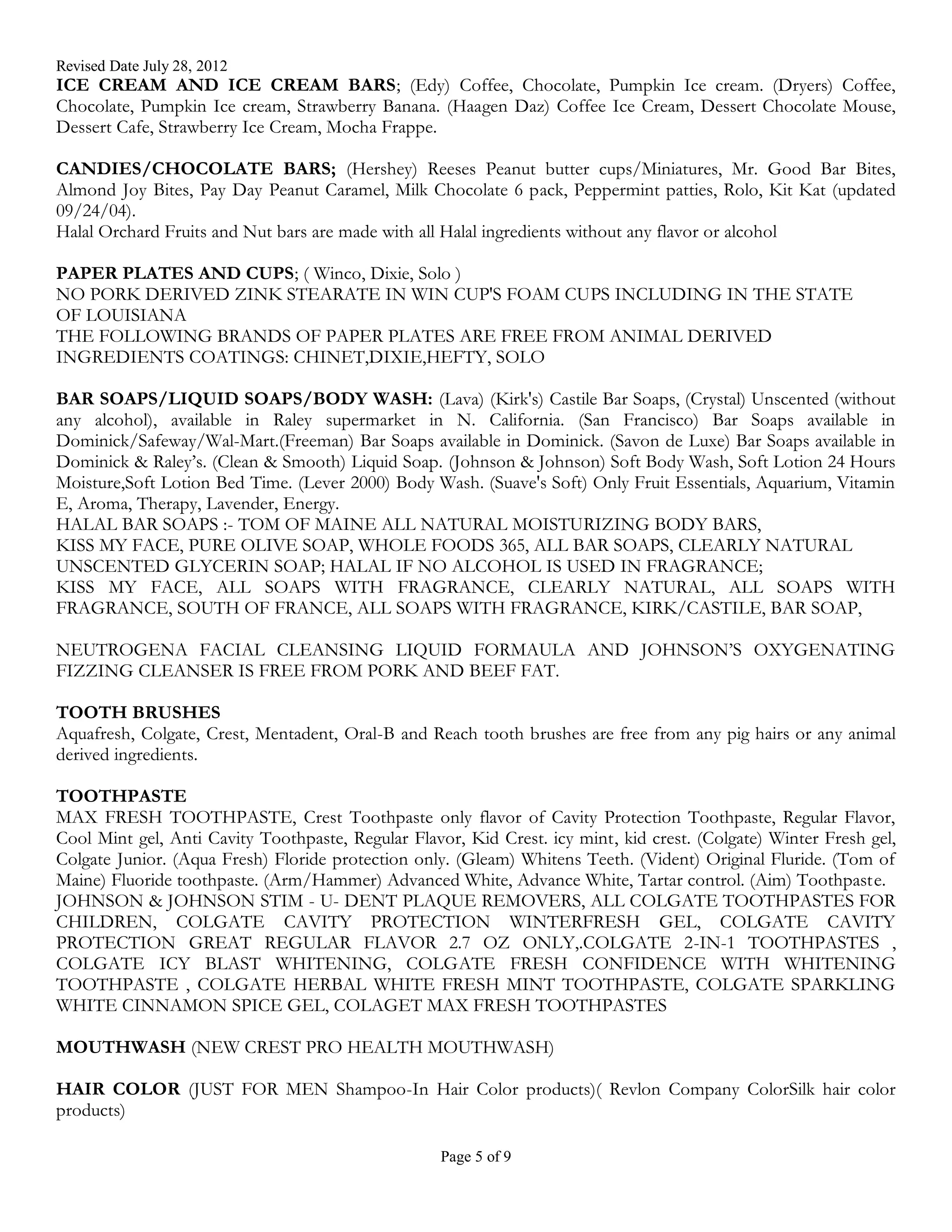 halal-food-products | PDF