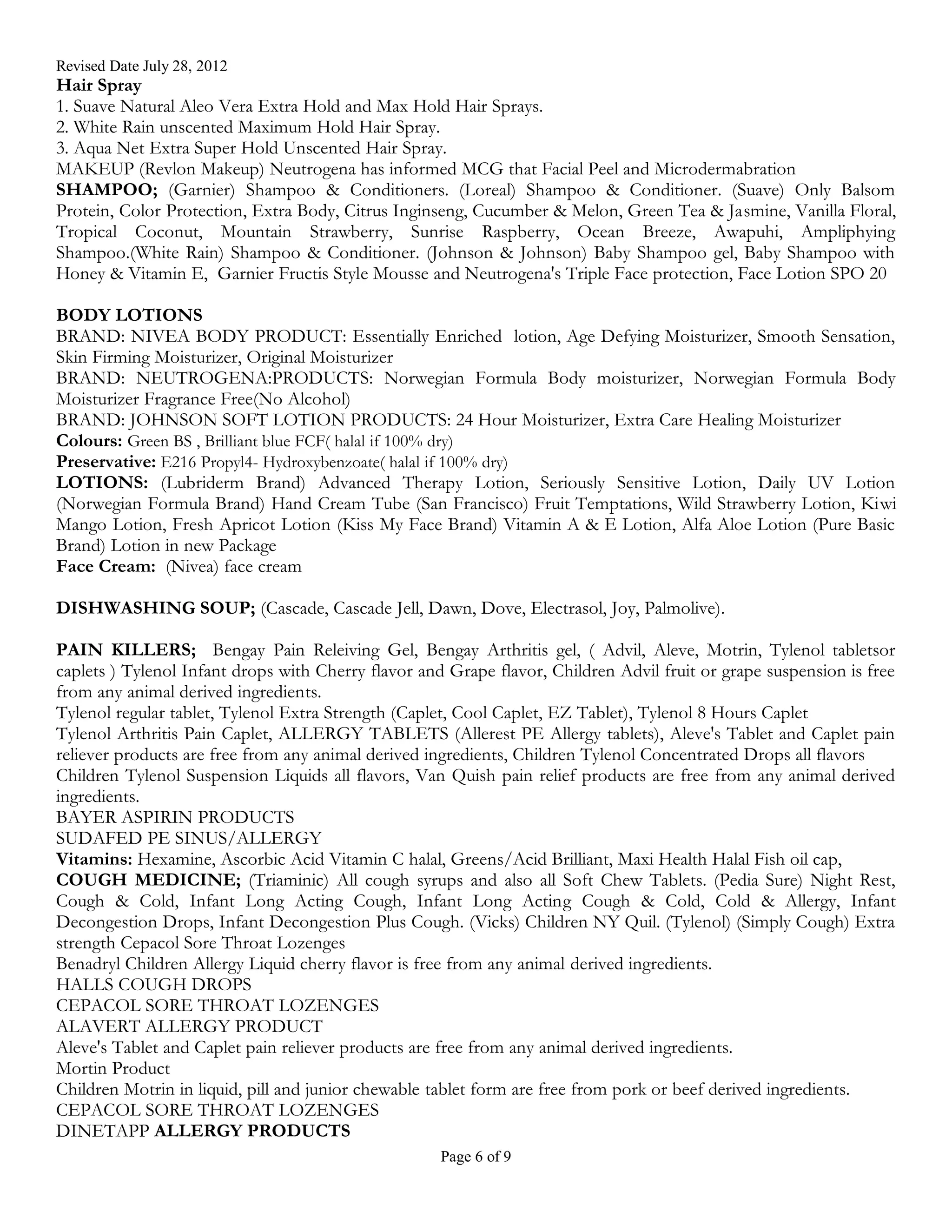 halal-food-products | PDF