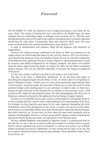 Meiji 1868 Revolution And Counterrevolution In Japan Paul Akamatsu | PDF
