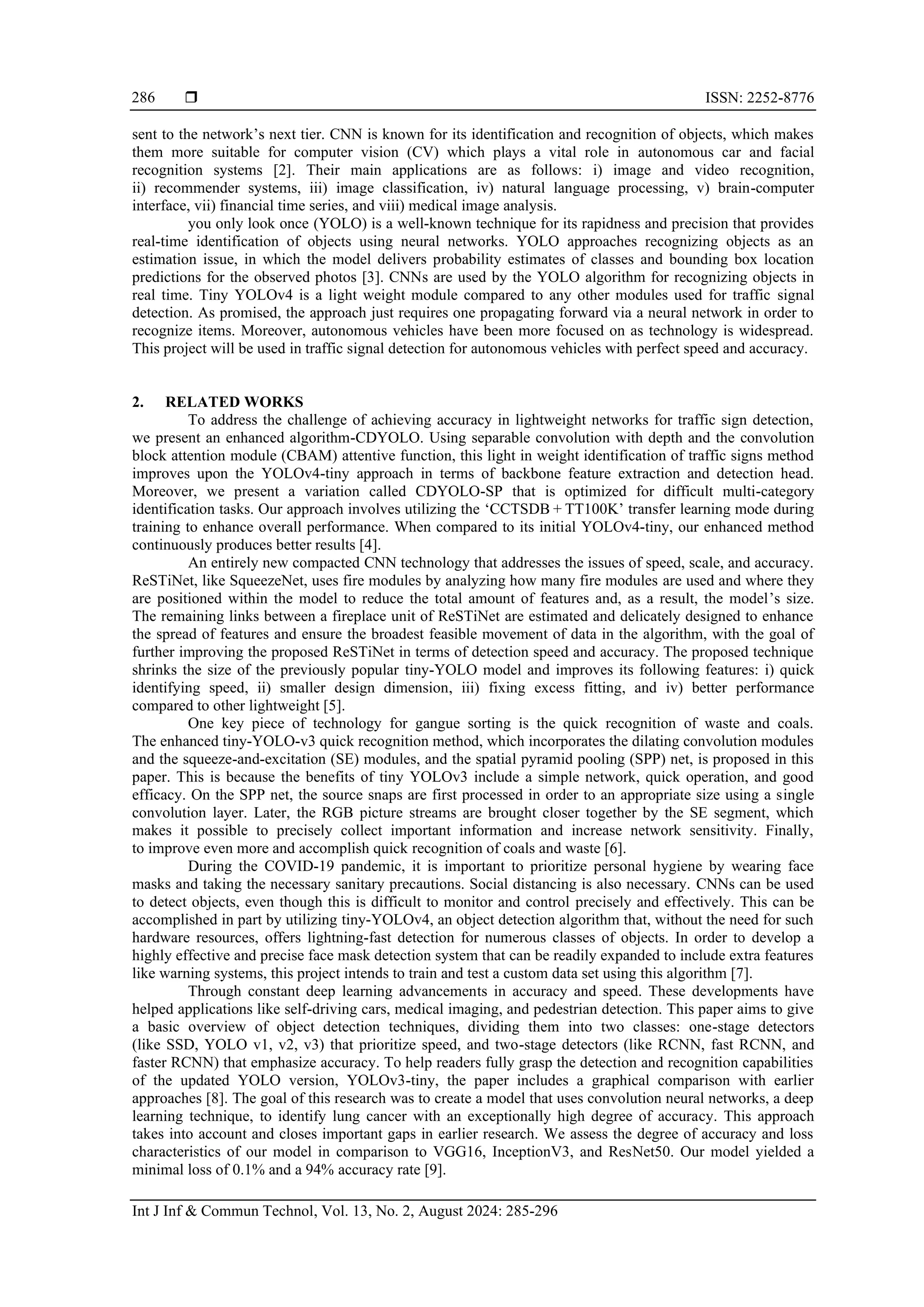 Efficient traffic signal detection with tiny YOLOv4: enhancing road safety through computer ...