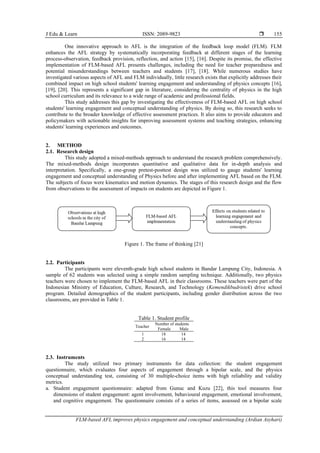 FLM-based AFL improves physics engagement and conceptual understanding | PDF | Education ...