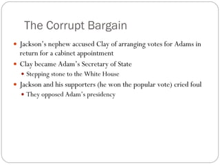 1820’s Politics | PPT