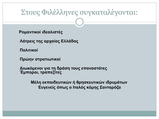 φιλελληνεσ του 1821 | PPTX